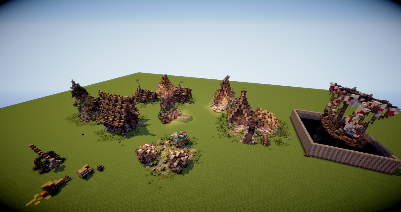 Medieval build bundle Minecraft Map