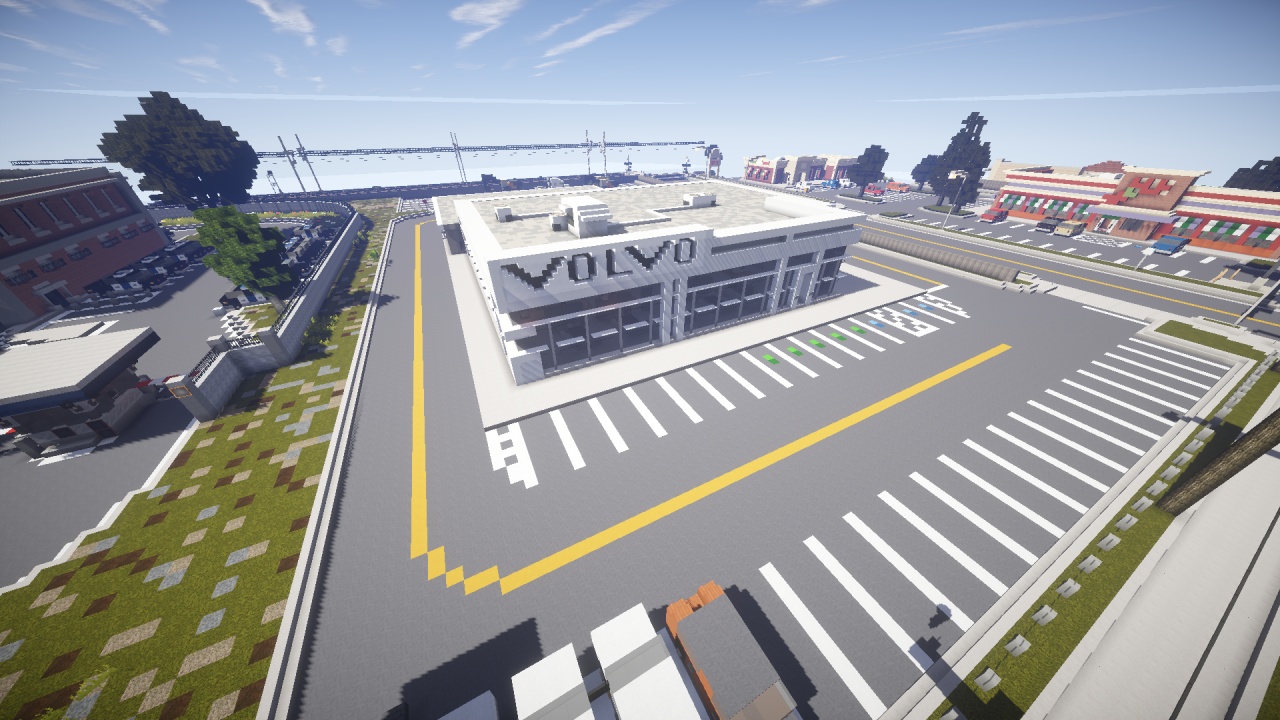 VOLVO Dealer - Esterlon Minecraft Map