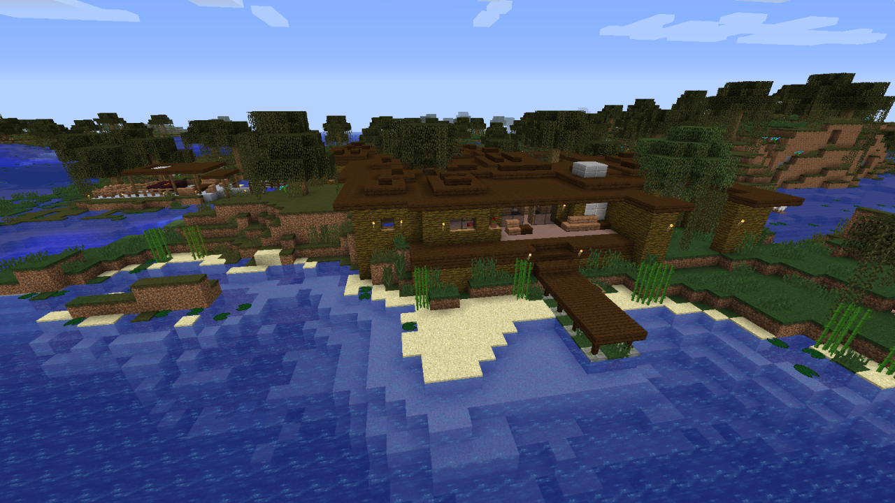 Swamp House Minecraft Map