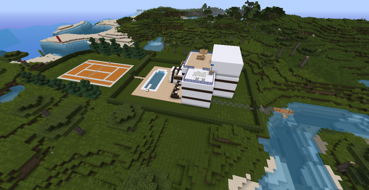 Modern house 3 Minecraft Map