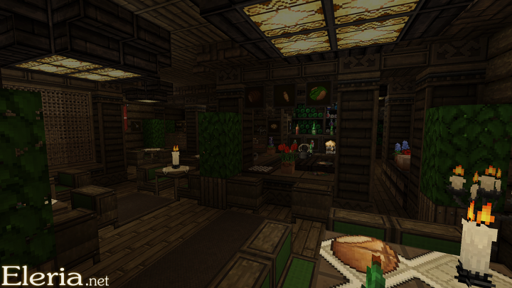 Amala - Medieval Hotel in Snow (Full Interior) Minecraft Map