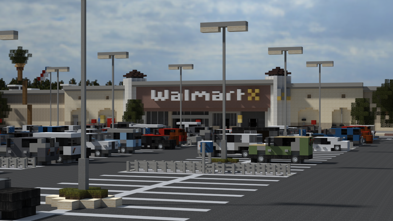 Walmart | Palmdale | OR Minecraft Map