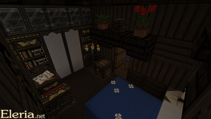 Amala - Medieval Hotel in Snow (Full Interior) Minecraft Map