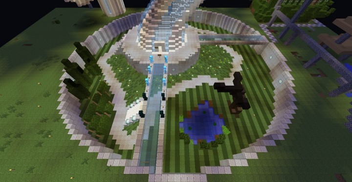The Spire. Minecraft Map
