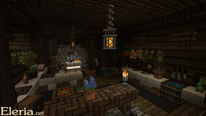 Amala - Medieval Hotel in Snow (Full Interior) Minecraft Map