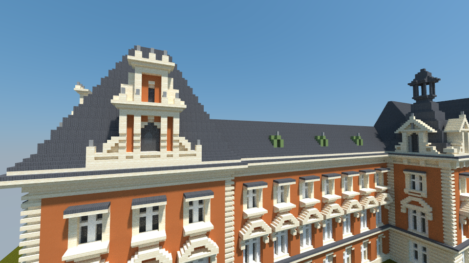 Hamburg justice building Minecraft Map