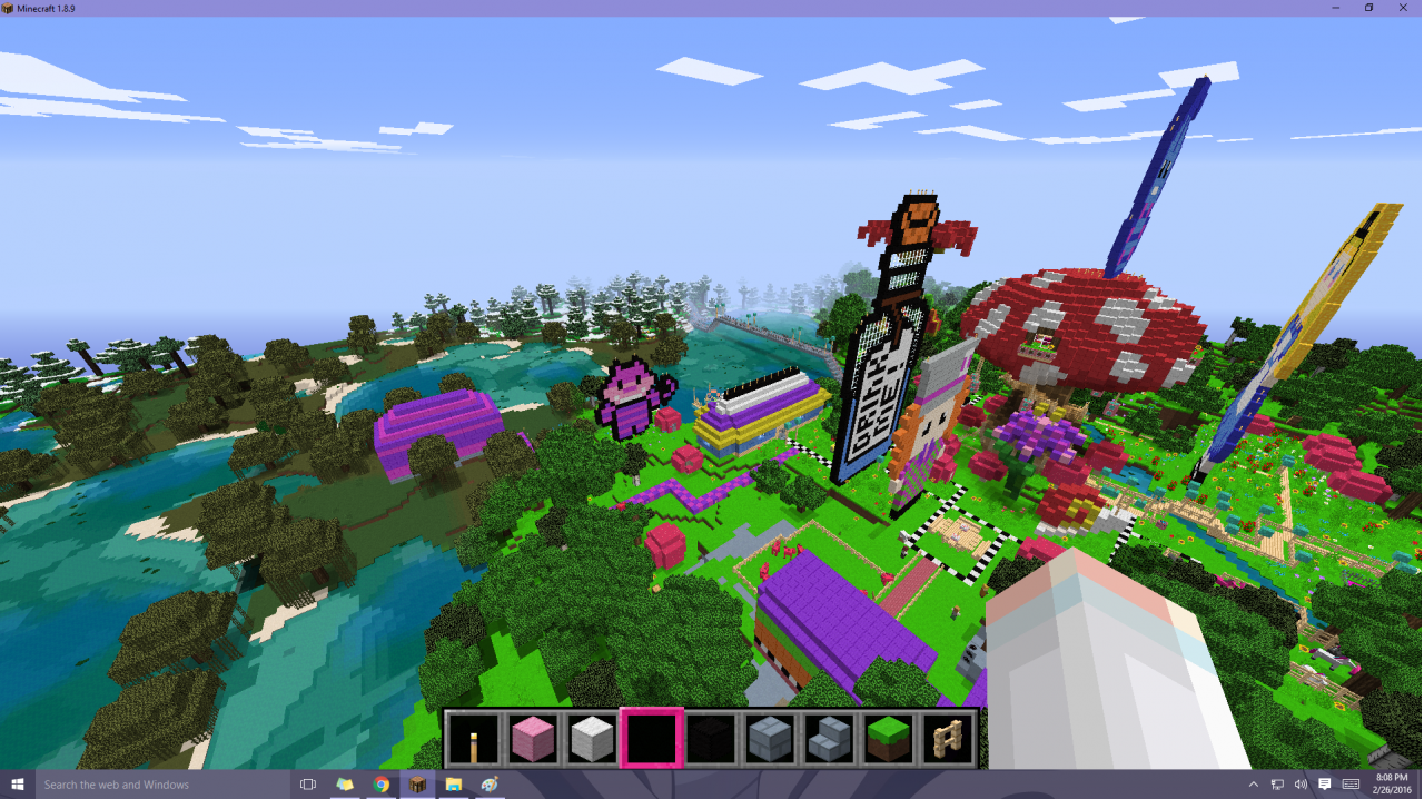 Alice In Wonderland 1.0 Minecraft Map