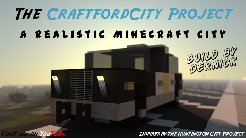 CraftfordCity Project v 2.0 | Mega City Project Minecraft Map