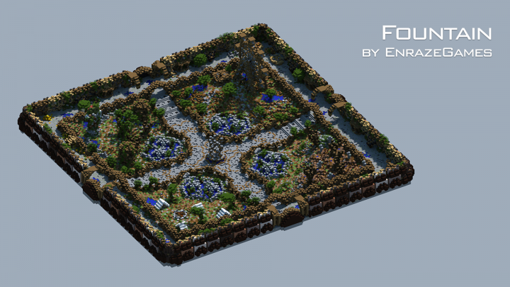 Fountain | The Blocking Dead Map Minecraft Map