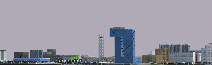 Beijing CCTV (1:1 Scale) Minecraft Map
