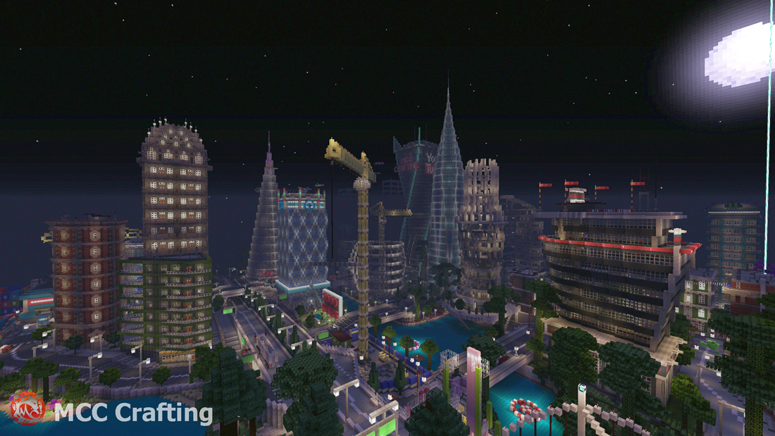 The MCC Crafting Youtube Twisted Tower Skyscraper Upgrade Make Over ...