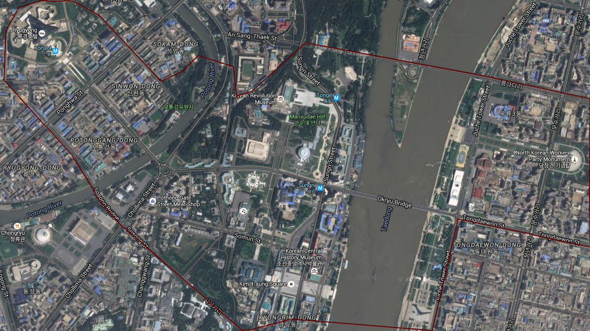 Pyongyang in Minecraft Minecraft Map