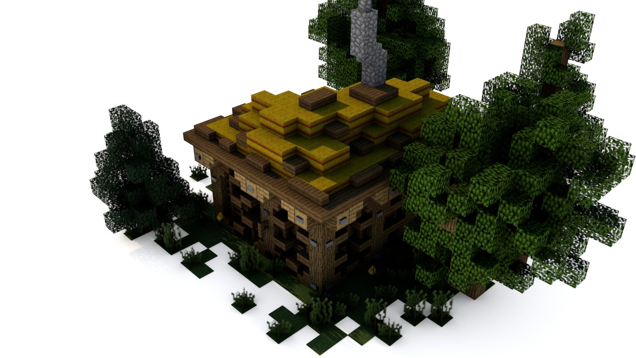 Small Cabin Minecraft Map