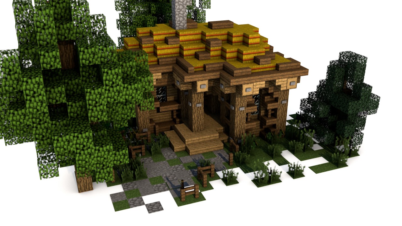 Small Cabin Minecraft Map
