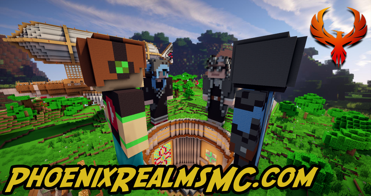 Phoenix Realms | Creative | Factions | KitPvP | Survival | SkyBlock ...