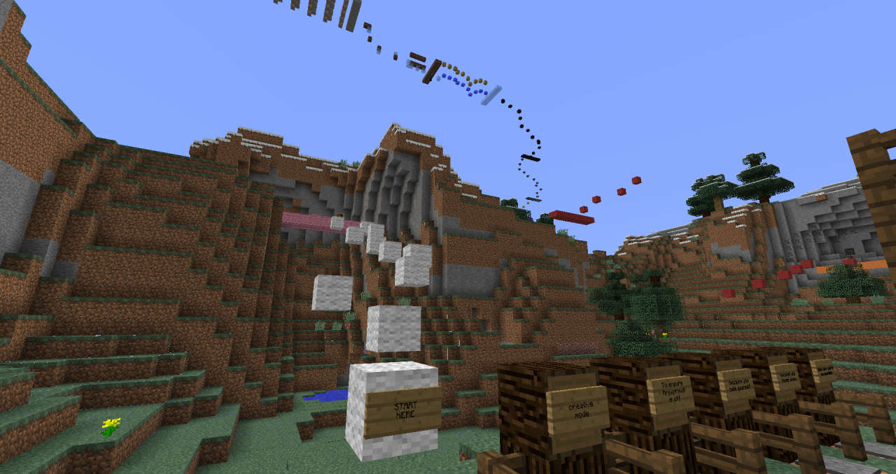 100 level hardcore parkour! Minecraft Map