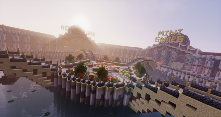 Italian Themed Hub Minecraft Map