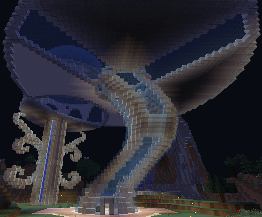 The Spire. Minecraft Map