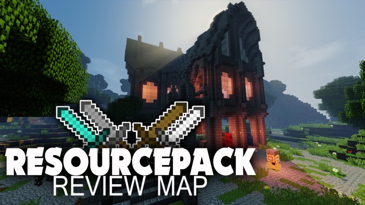 RESOURCEPACK Review Map Minecraft Map