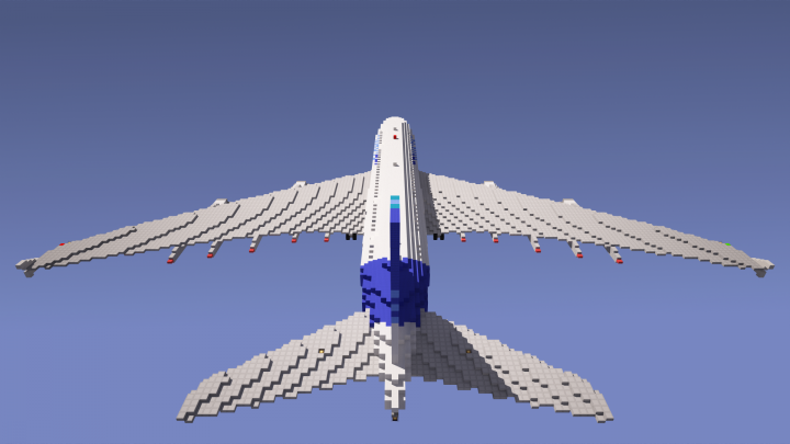 Airbus a380 Minecraft Map