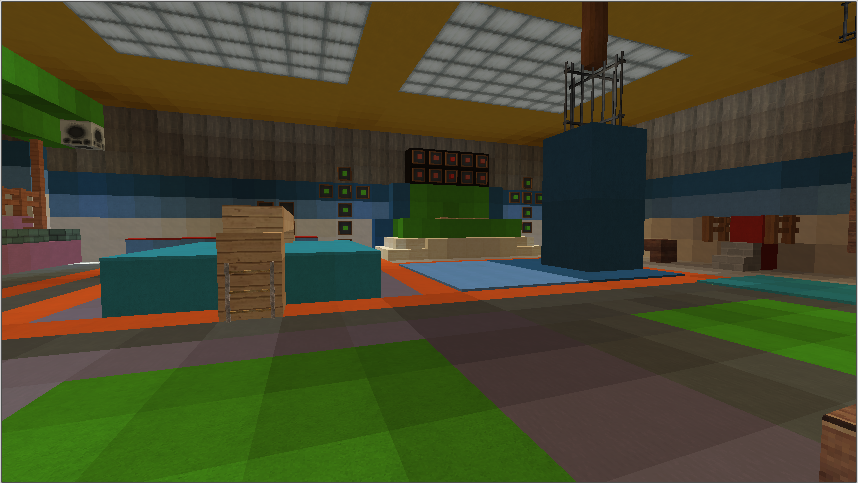 MMPR Angel Grove Youth Center Minecraft Map