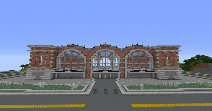 Train Station Minecraft Map