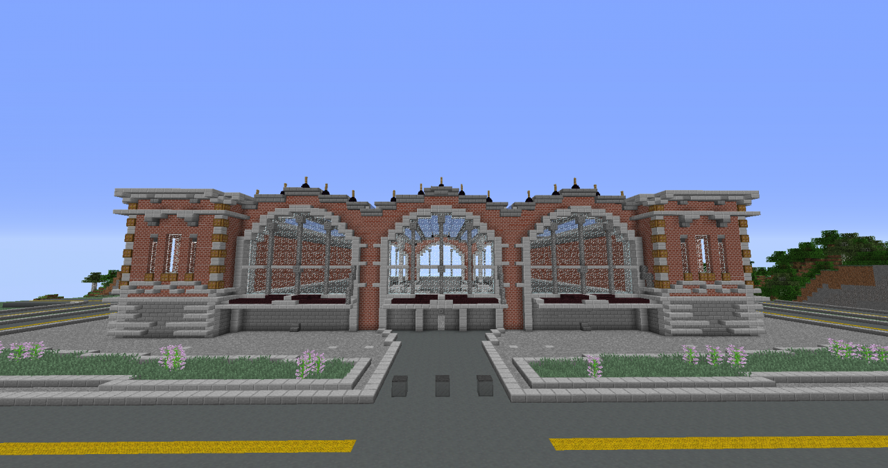 Train Station Minecraft Map