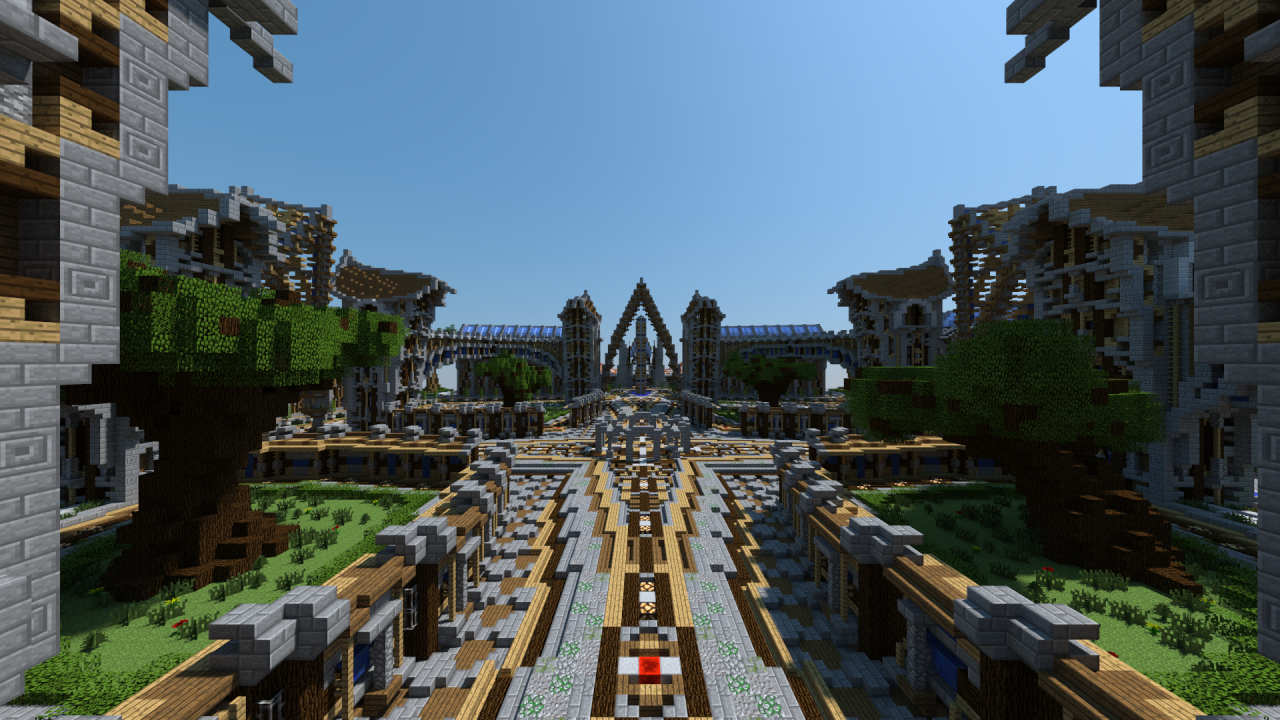 Server spawn Minecraft Map