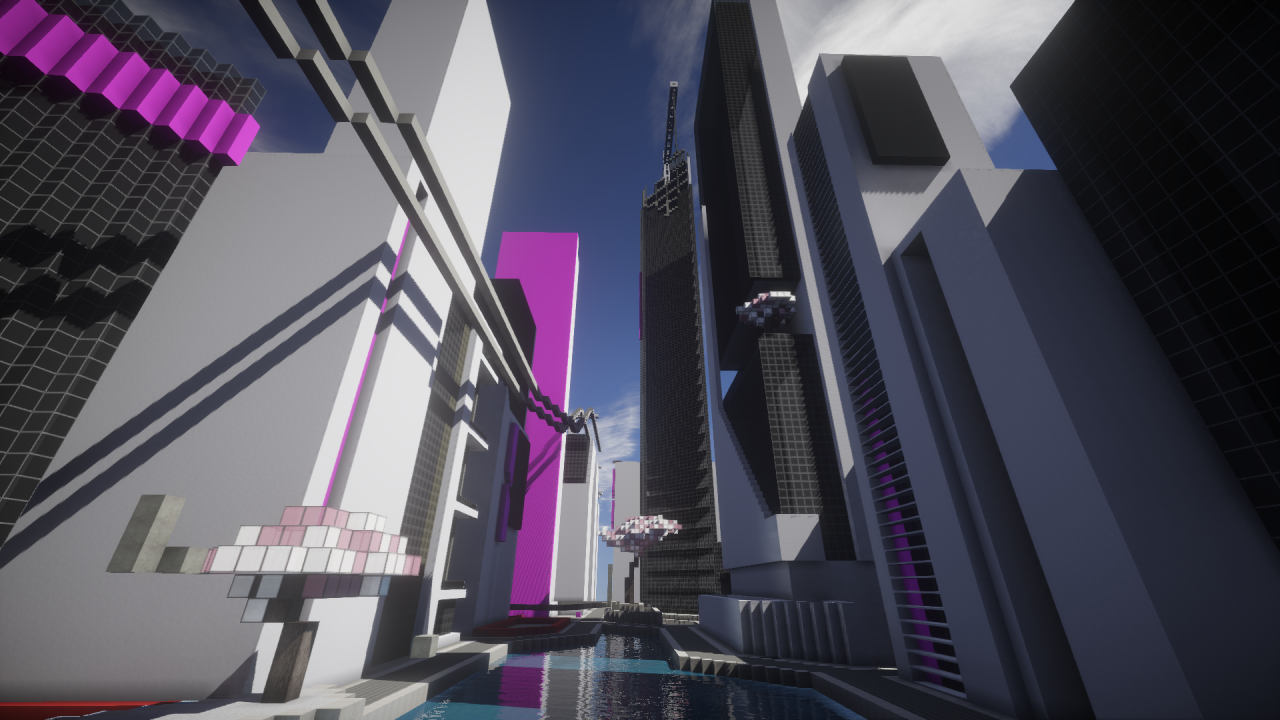 City of Glass - Minecraft Minecraft Map