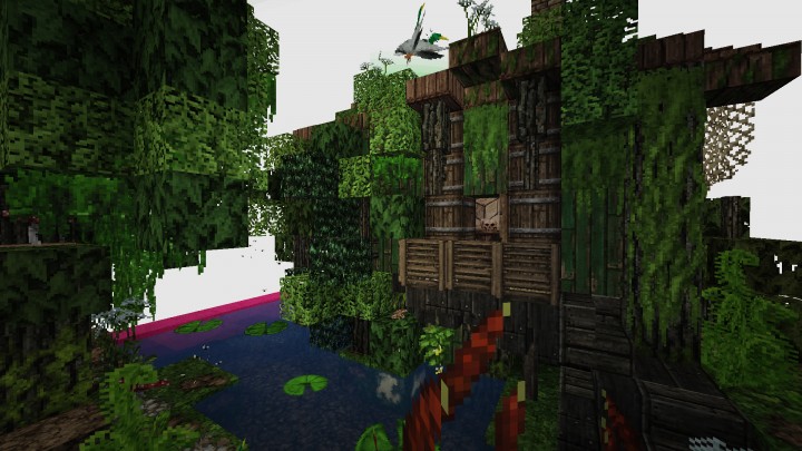 It's wet out here // Swampplot Minecraft Map