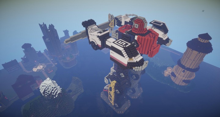 Turbo-Megazord Minecraft Map
