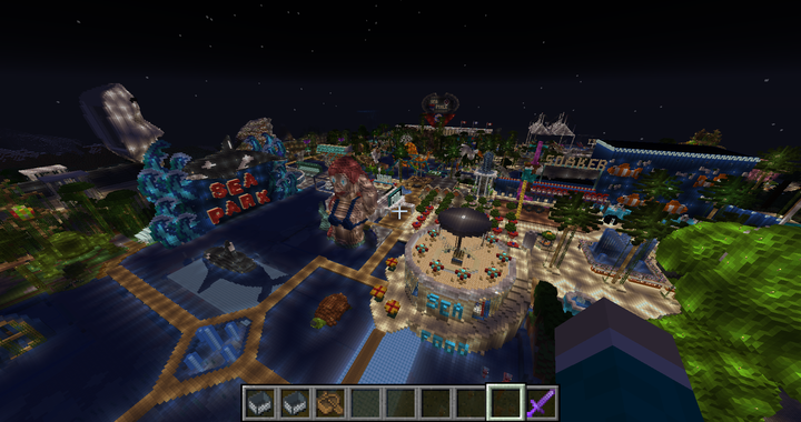 Theme Park Minecraft Map