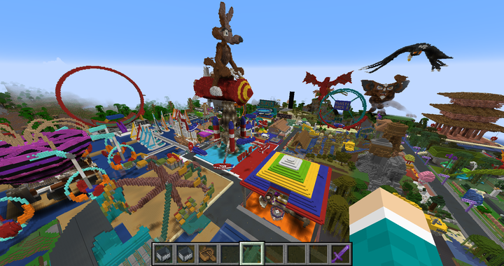 Theme Park Minecraft Map