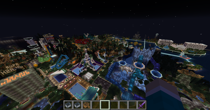 Theme Park Minecraft Map