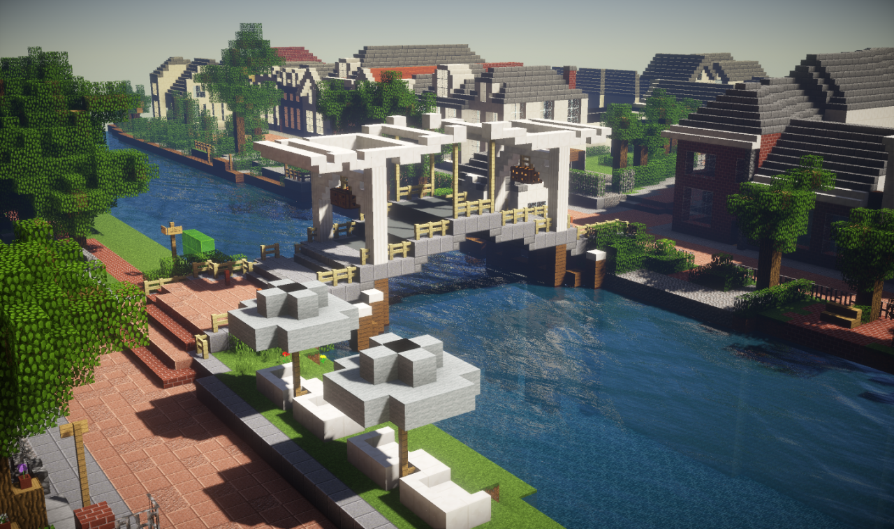 Dutch town project: Vreeland Minecraft Map