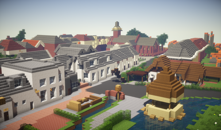 Dutch town project: Vreeland Minecraft Map