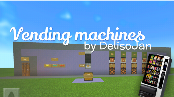 (MCPE) Vending Machine Minecraft Map