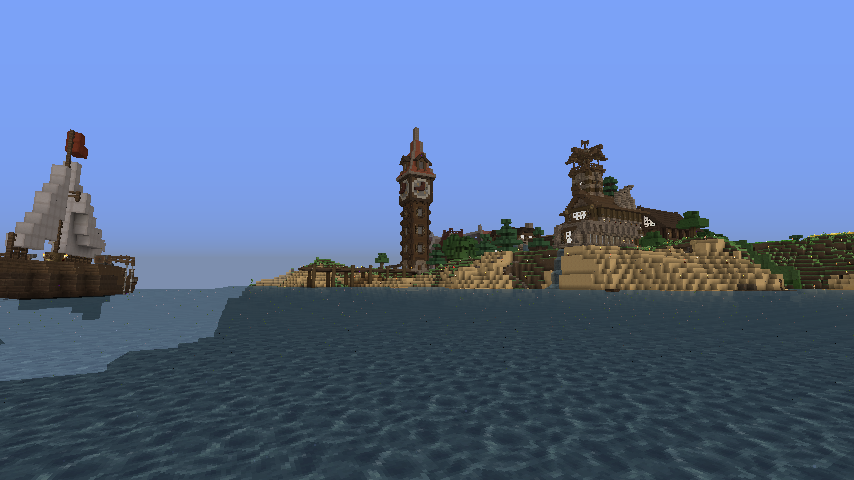 Freshbuilds: The Clocktower Minecraft Map