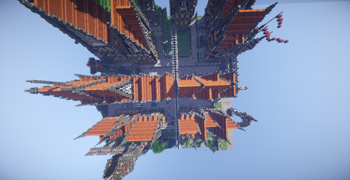 Pre-built houses Minecraft Map