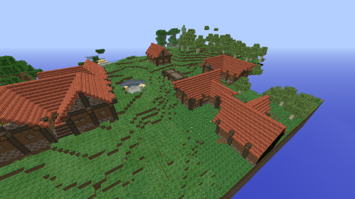 Old city. 1.8 Beta Minecraft Map