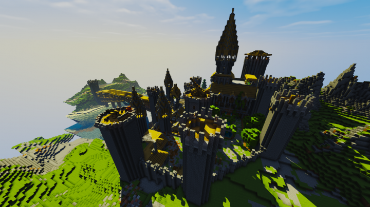 Gilendall - A Medieval Capital City Minecraft Map