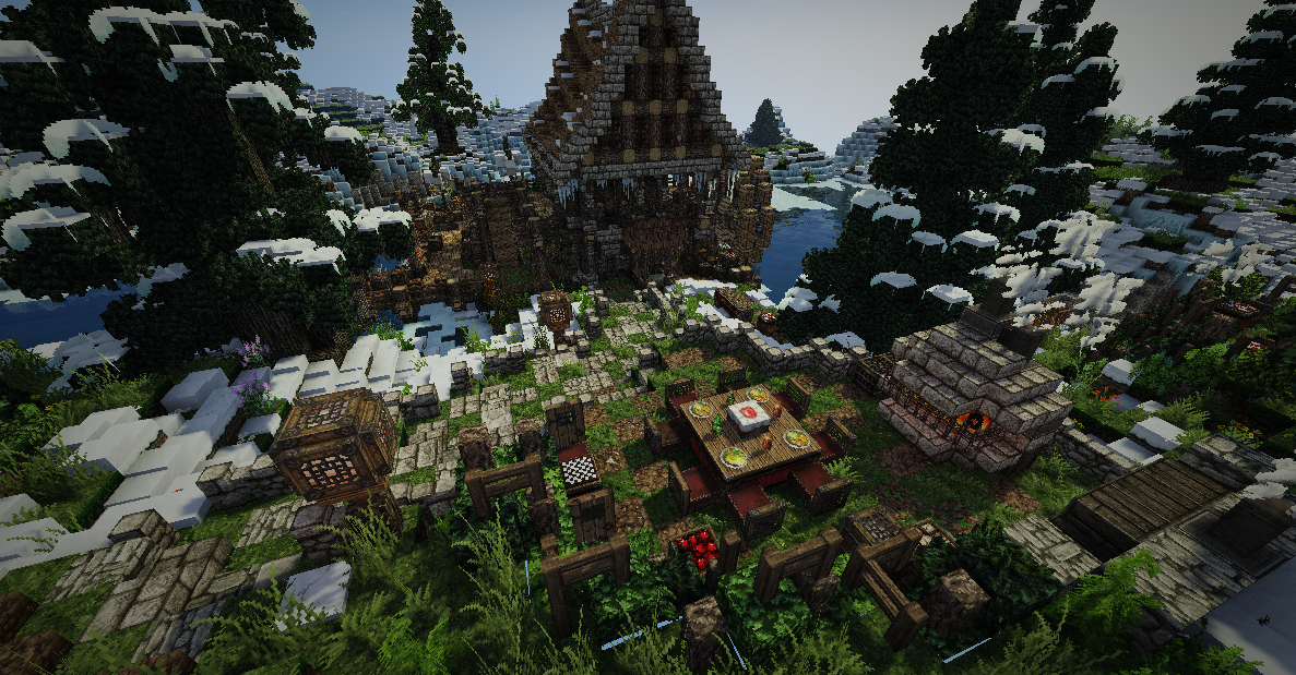Silver Creek - Epic Nordic Village Minecraft Map