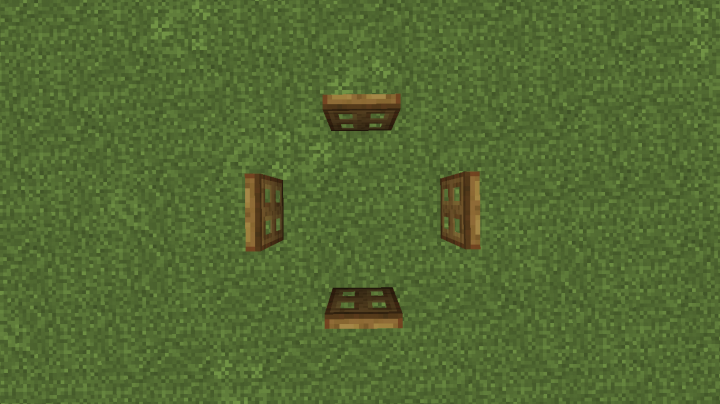 Floating Trapdoors Mod - Only one command Minecraft Map