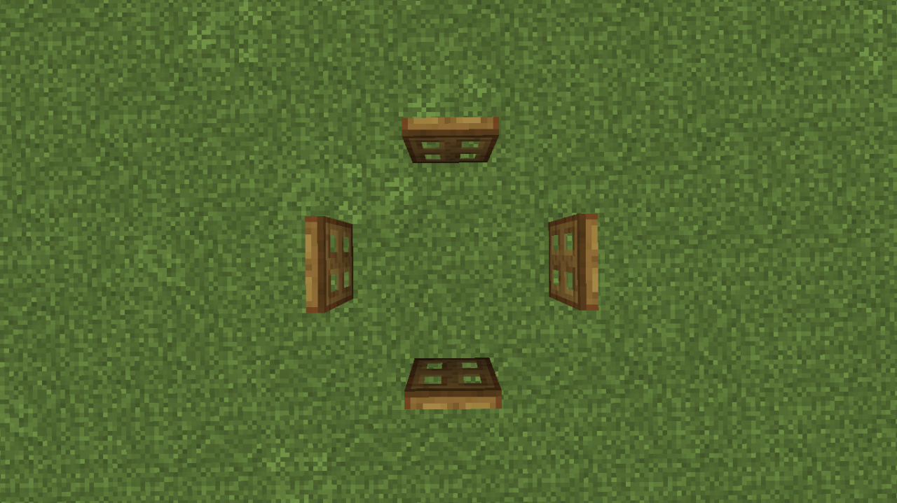 Floating Trapdoors Mod - Only one command Minecraft Map