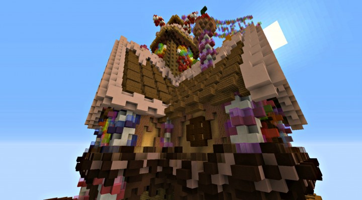 Big Candy House Minecraft Map