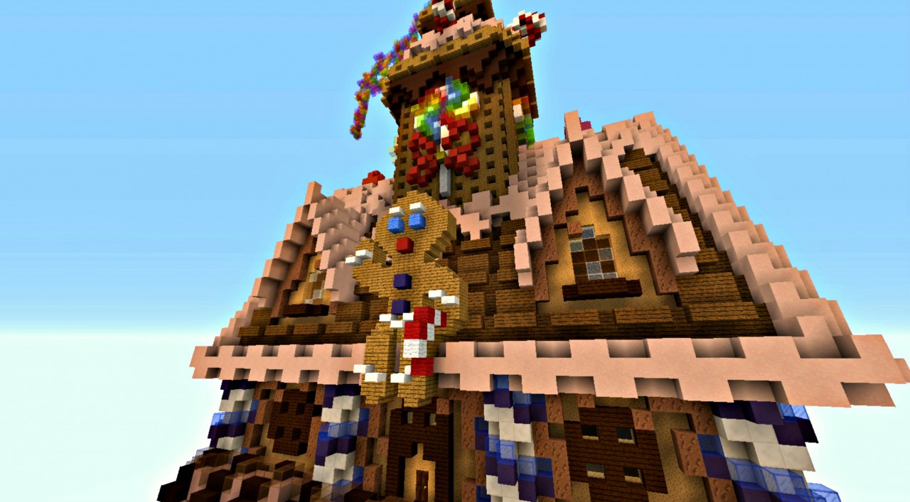Big Candy House Minecraft Map