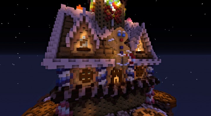 Big Candy House Minecraft Map