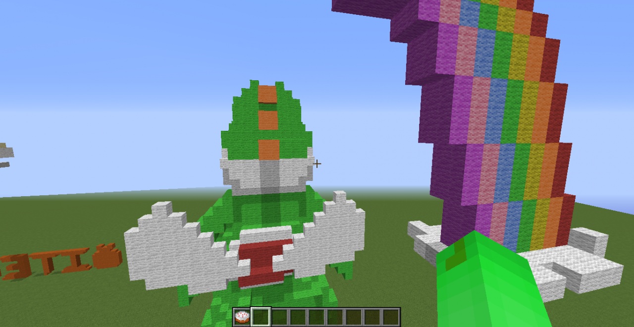 Yoshi, The God of Hyper Rainbows? Minecraft Map