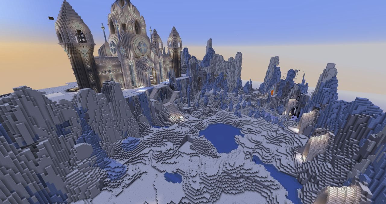 Manic-craft's New Spawn Minecraft Map