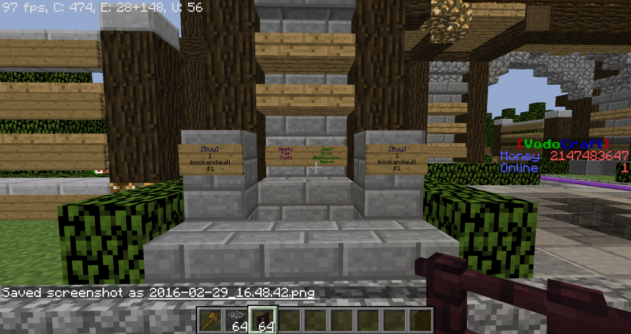 Vodocraft.serv.nu Minecraft Server